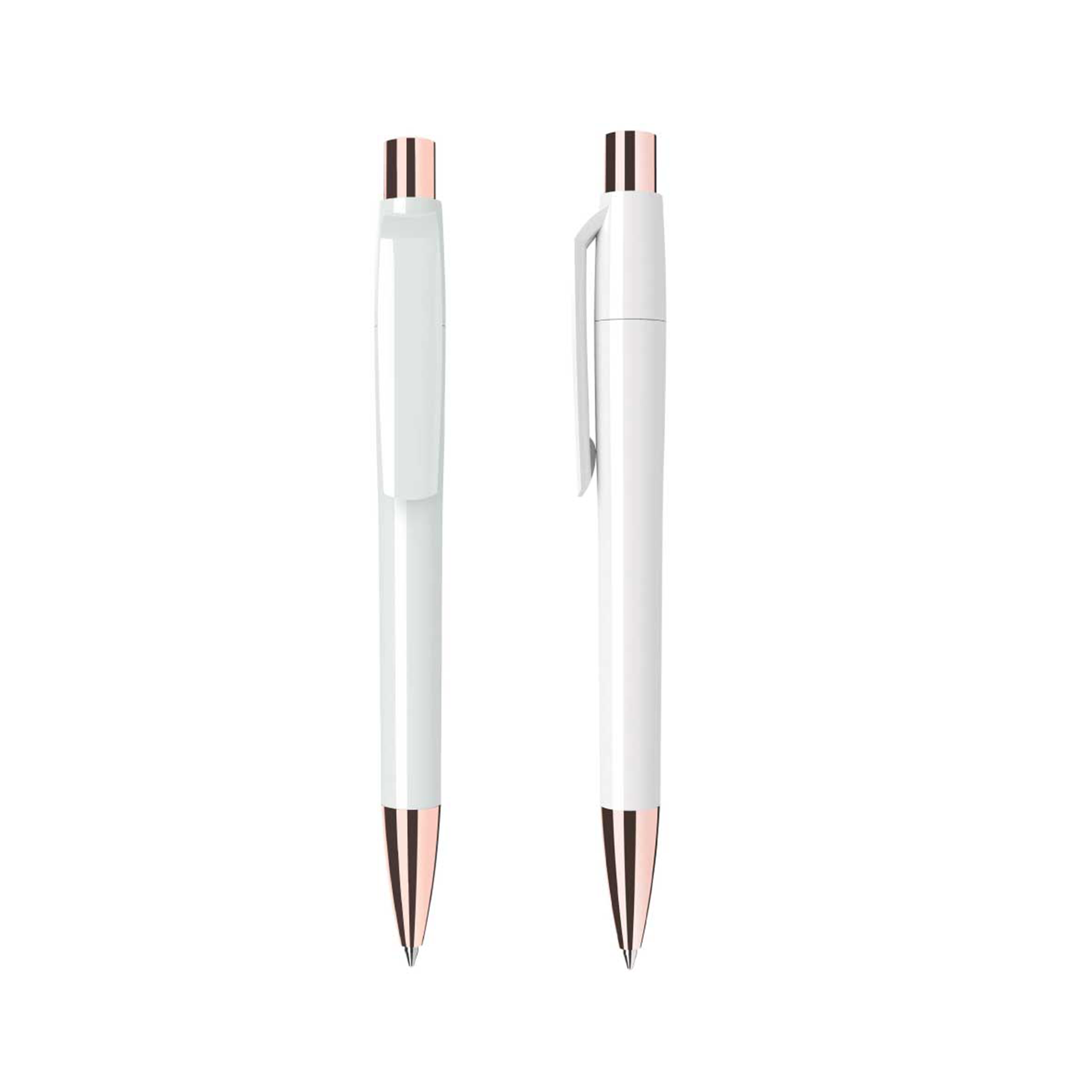 Maxema Mood Pens – Stylish Push Action Branding Pens with Jumbo Refill