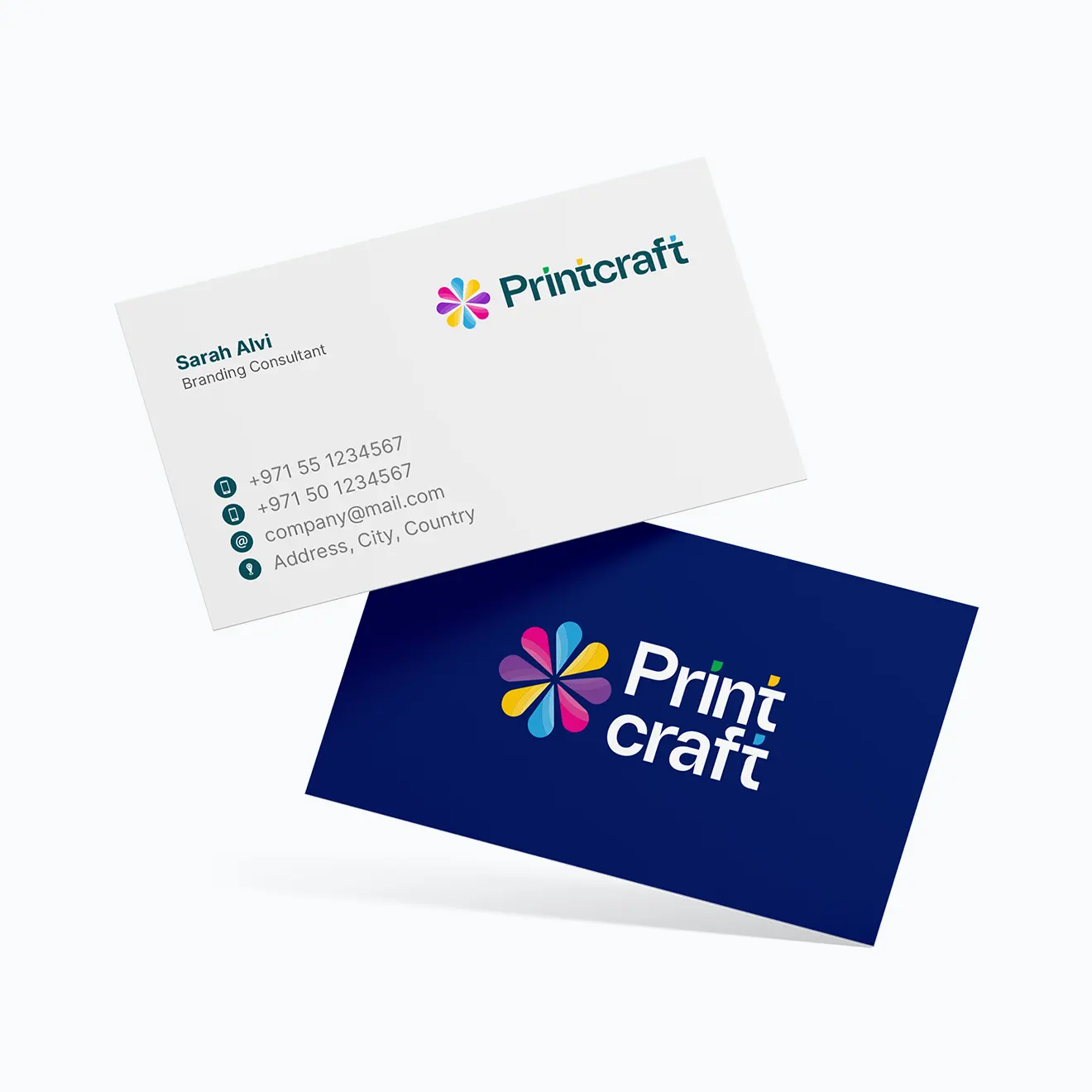 Standard Business Cards Dubai | Affordable Custom Printing